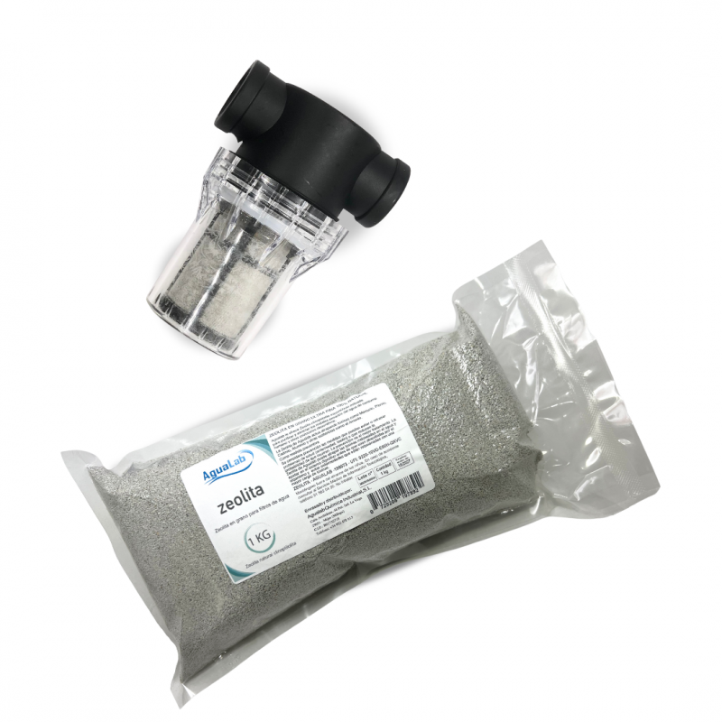 PACK water filter + zeolite grain 1Kg - Agualab